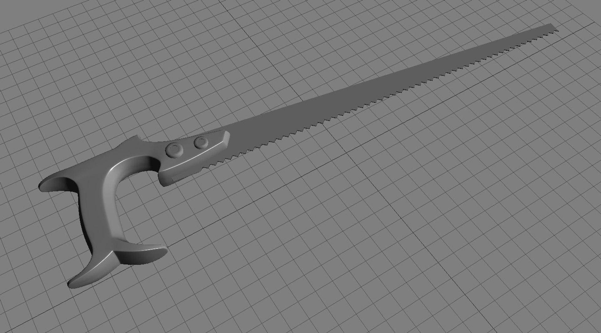 Old saw 3D model - TurboSquid 1693800