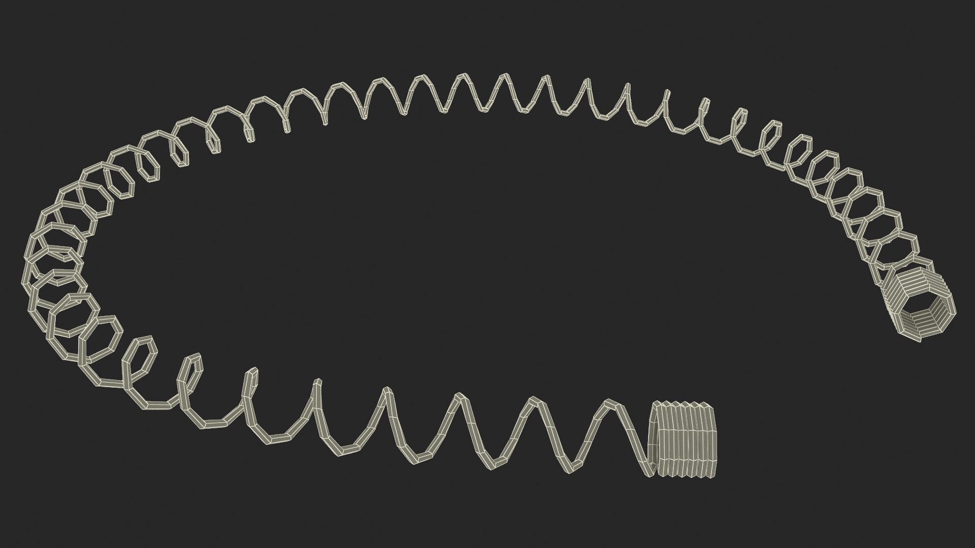 Metal Hair Spring 3D Model - TurboSquid 2161966