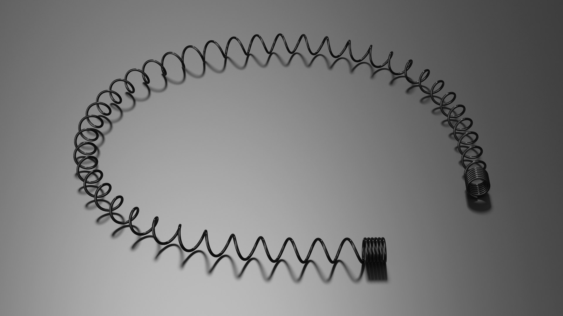Metal Hair Spring 3D Model - TurboSquid 2161966