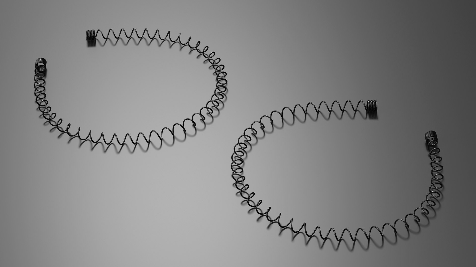 Metal Hair Spring 3D Model - TurboSquid 2161966