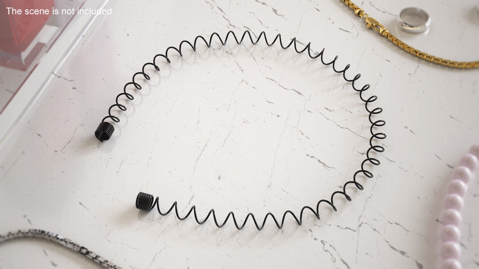 Metal Hair Spring 3D Model - TurboSquid 2161966