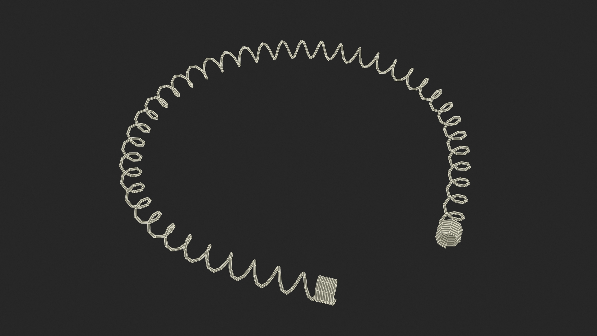 Metal Hair Spring 3D Model - TurboSquid 2161966