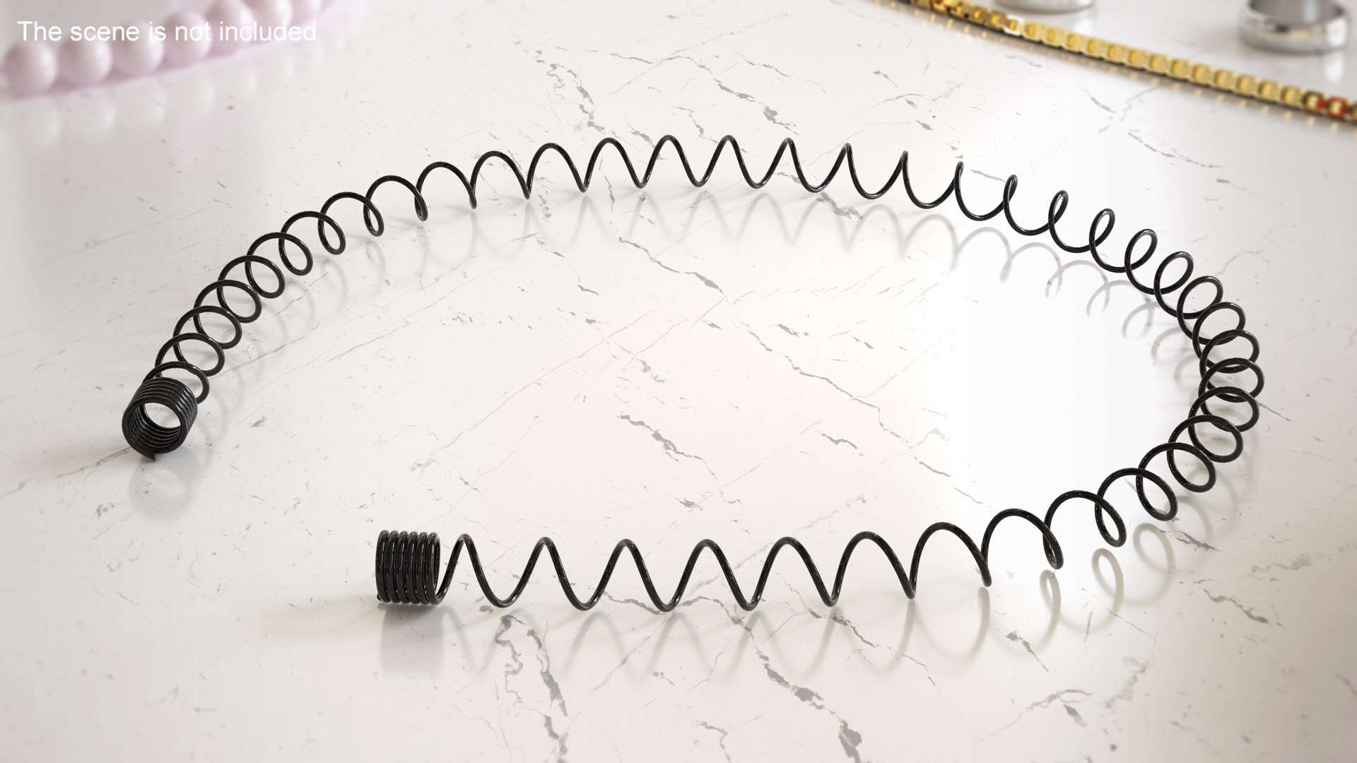 Metal Hair Spring 3D Model - TurboSquid 2161966