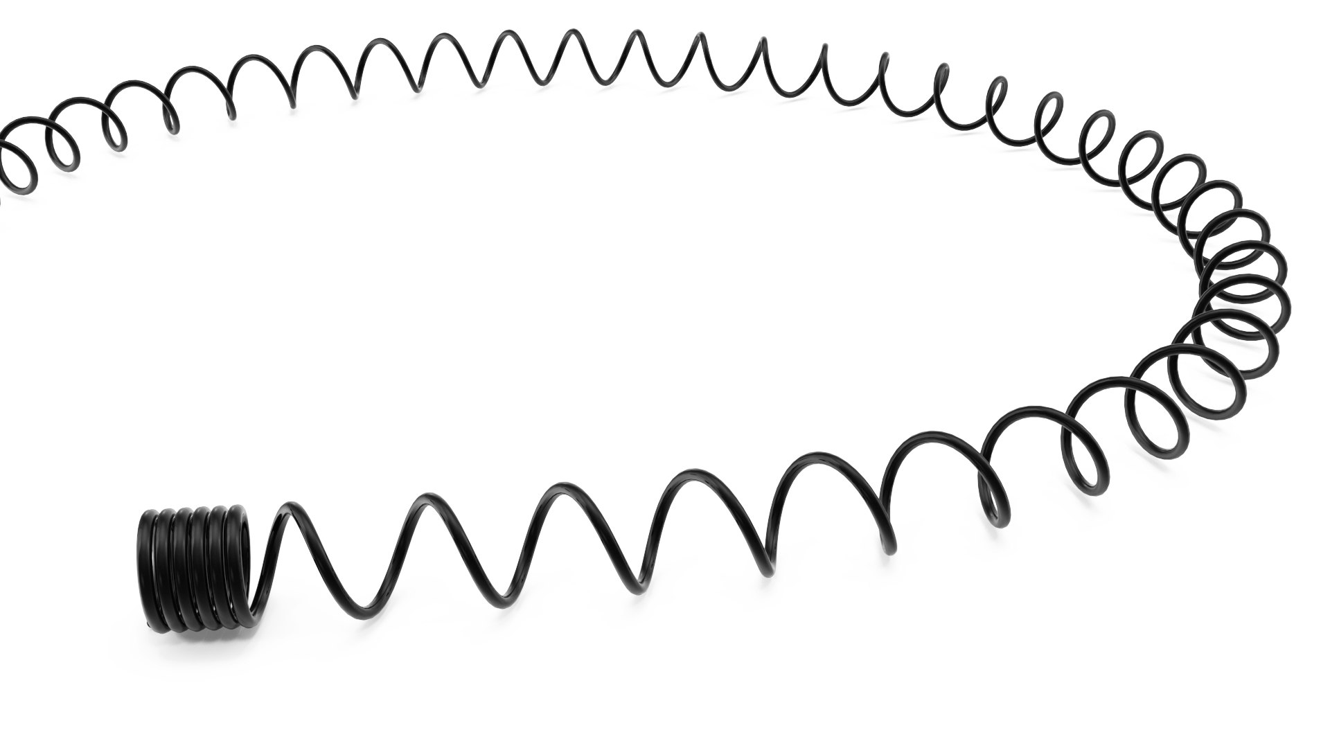 Metal Hair Spring 3D Model - TurboSquid 2161966