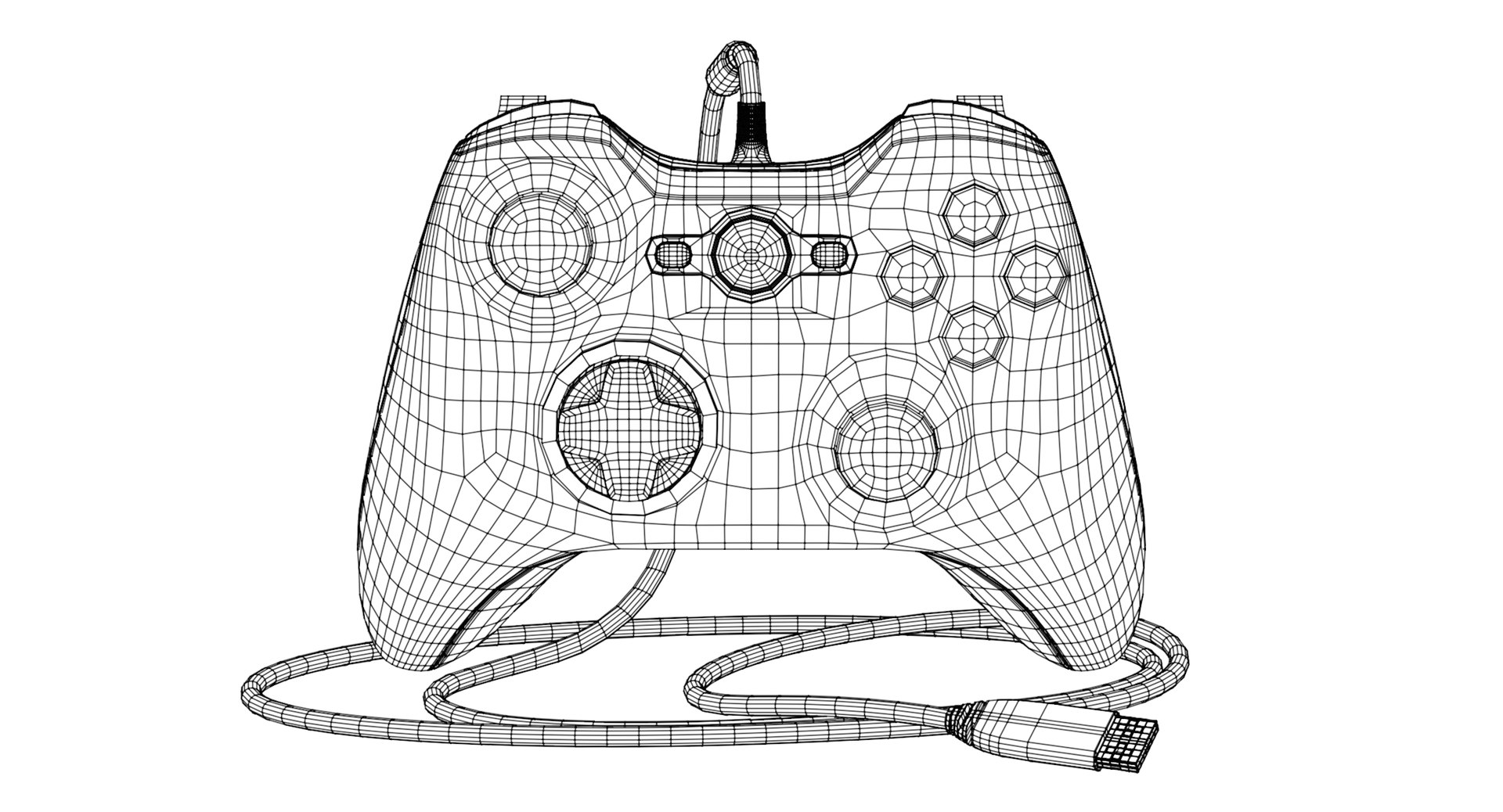 Xbox Controller 3D Model - TurboSquid 1385636