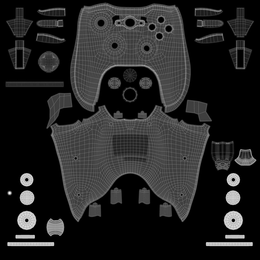 Xbox Controller 3D Model - TurboSquid 1385636