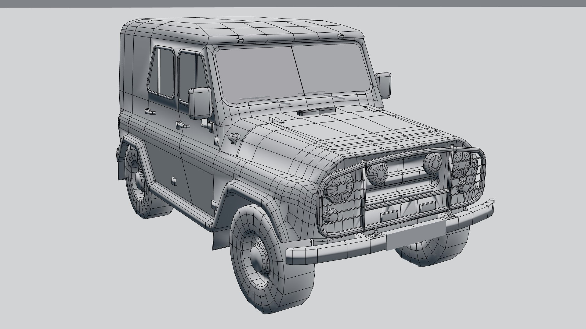 Uaz 3d Model