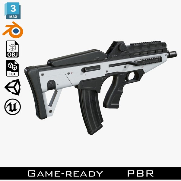 Sci-Fi Rifle Unity Models for Download | TurboSquid