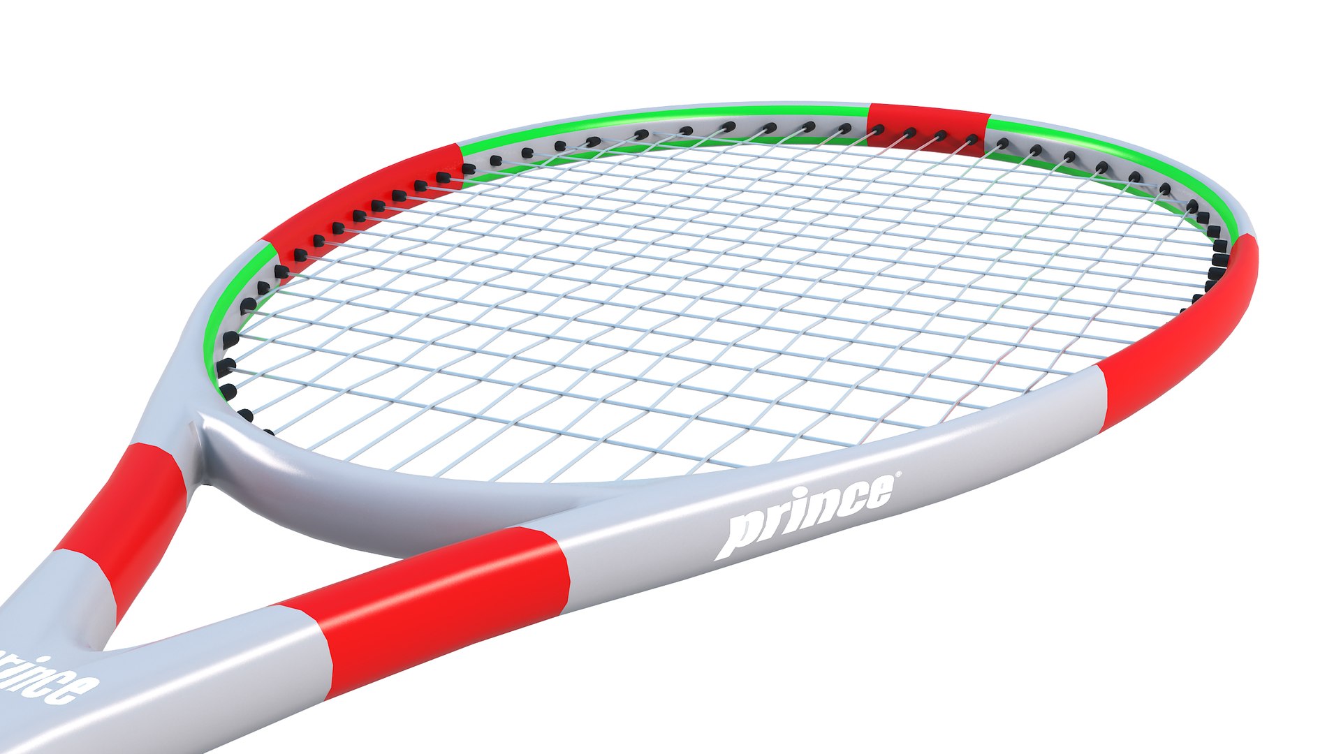 Tennis Racket - Gray 3D Model - TurboSquid 1924271