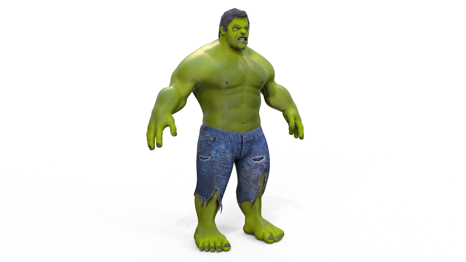 Hulk Character 3D Model - TurboSquid 1598353