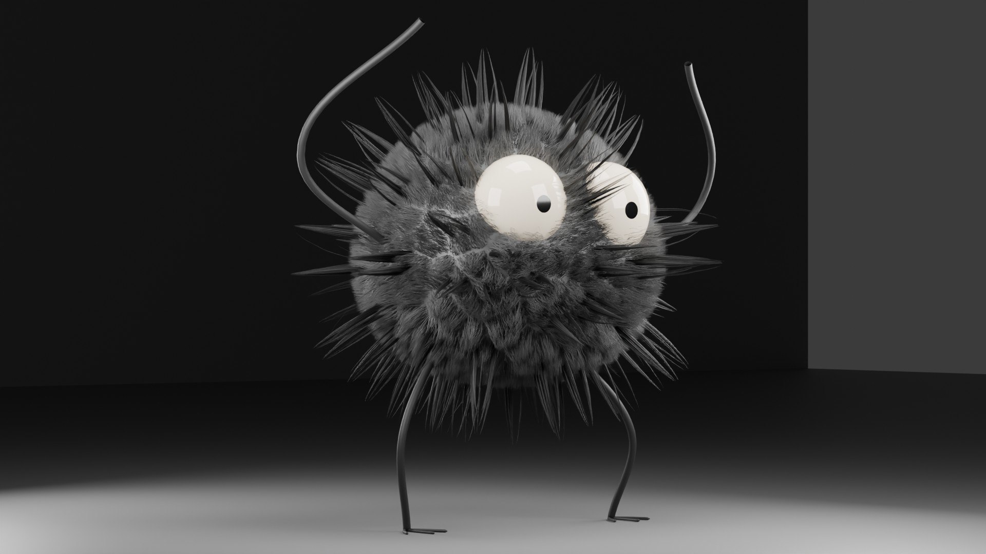 3D Model Soot Sprite - TurboSquid 2396743