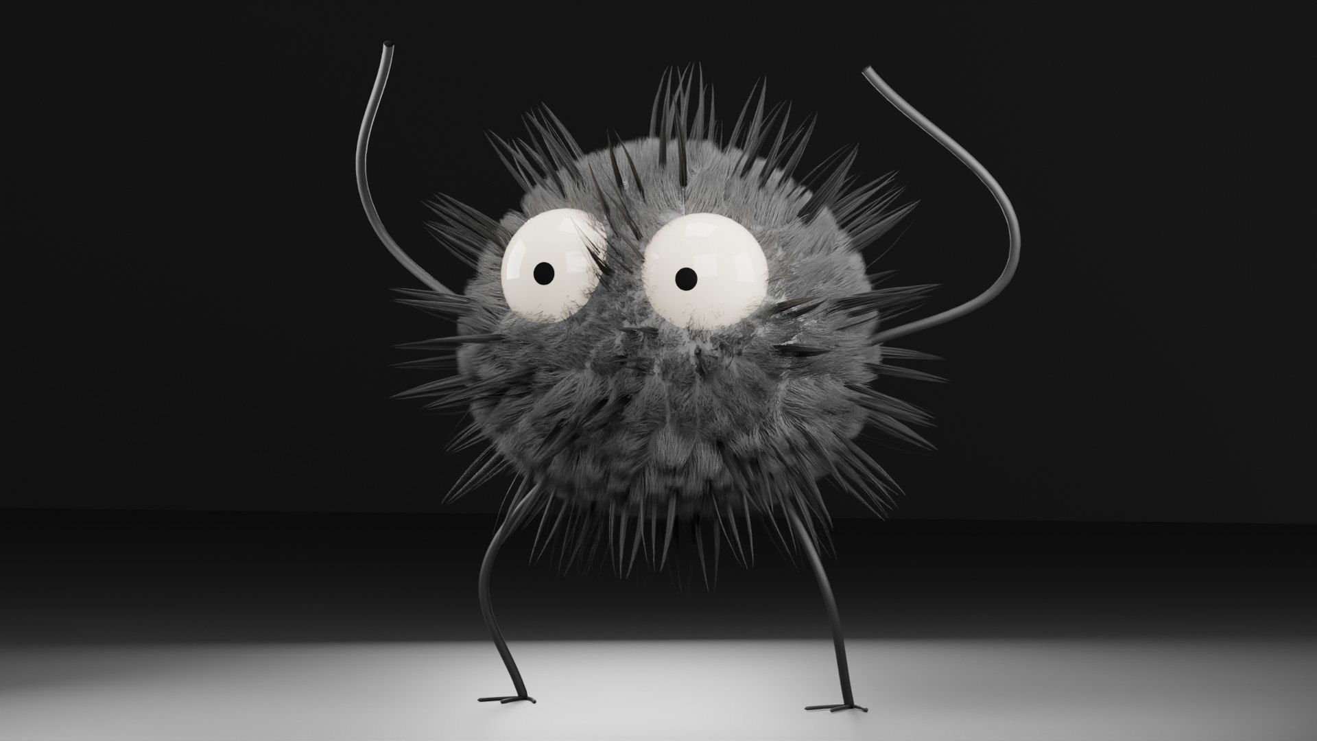 3D Model Soot Sprite - TurboSquid 2396743