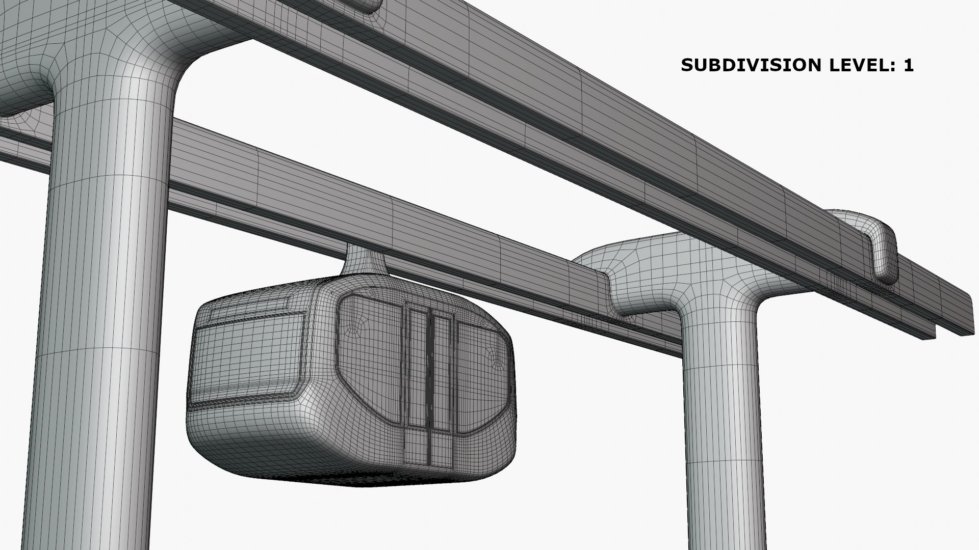 3D Drone Minibus Monorail Collection Model - TurboSquid 1800867