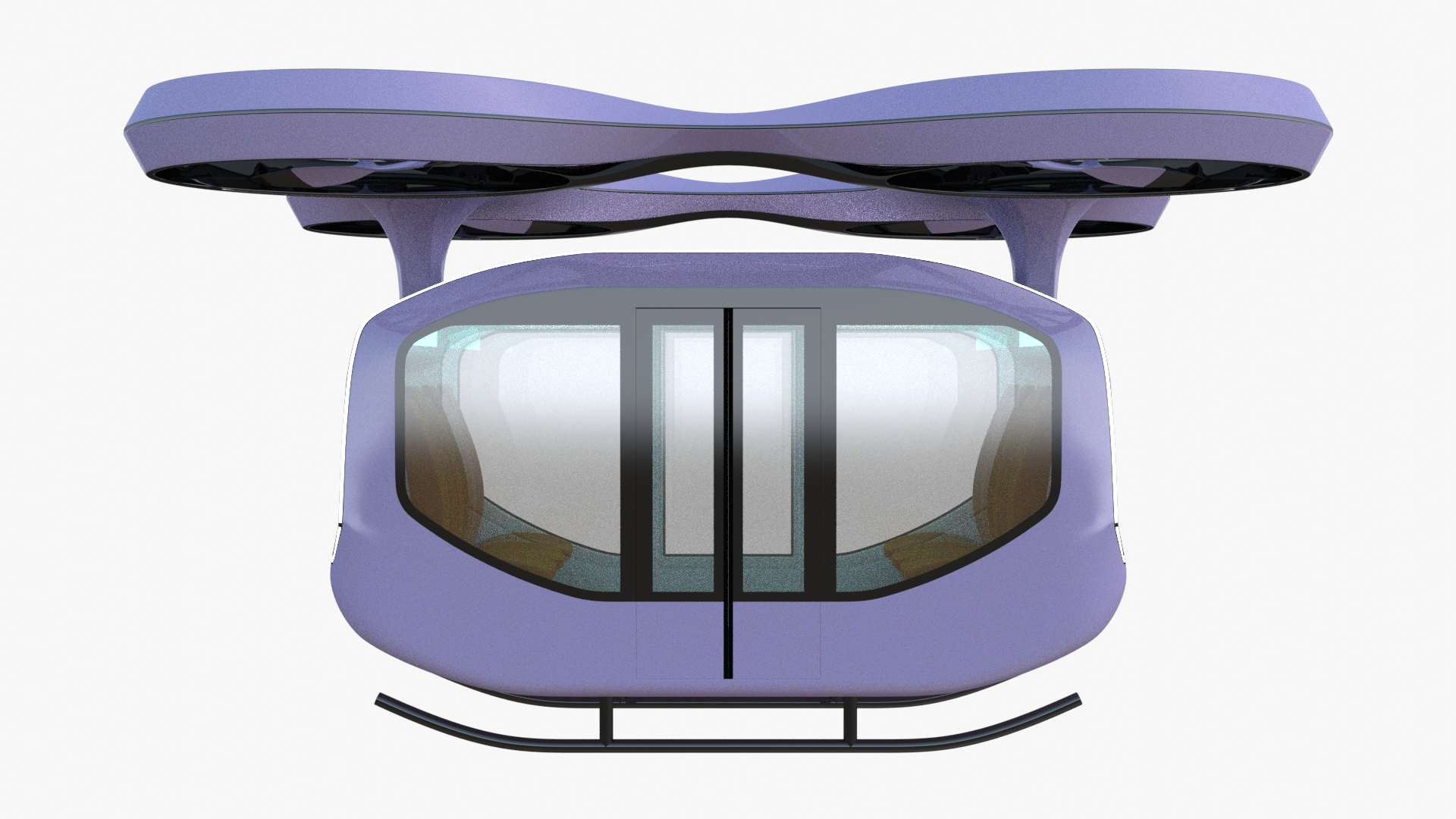 3D Drone Minibus Monorail Collection Model - TurboSquid 1800867
