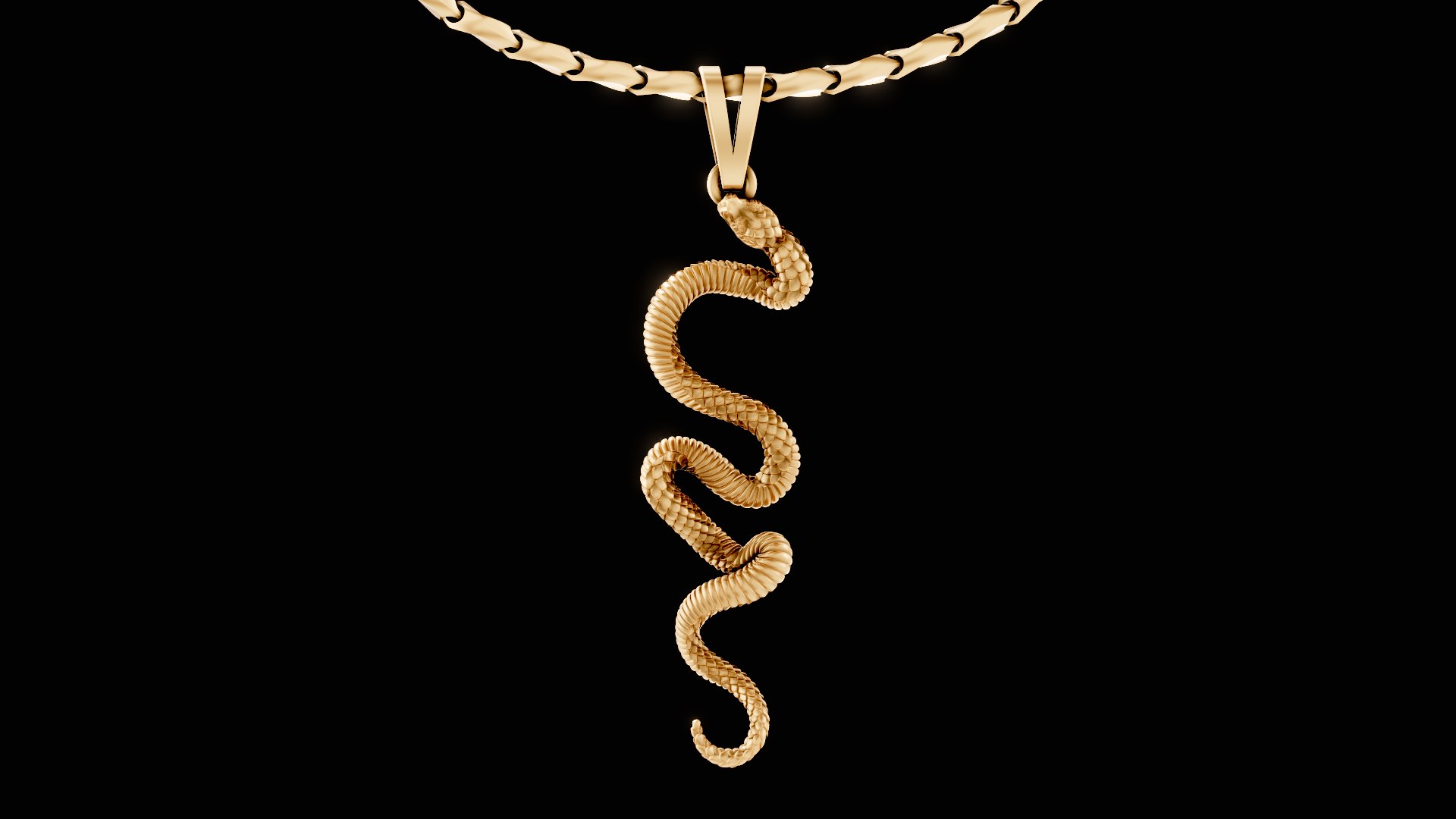 蛇のペンダント3Dモデル - TurboSquid 2505150