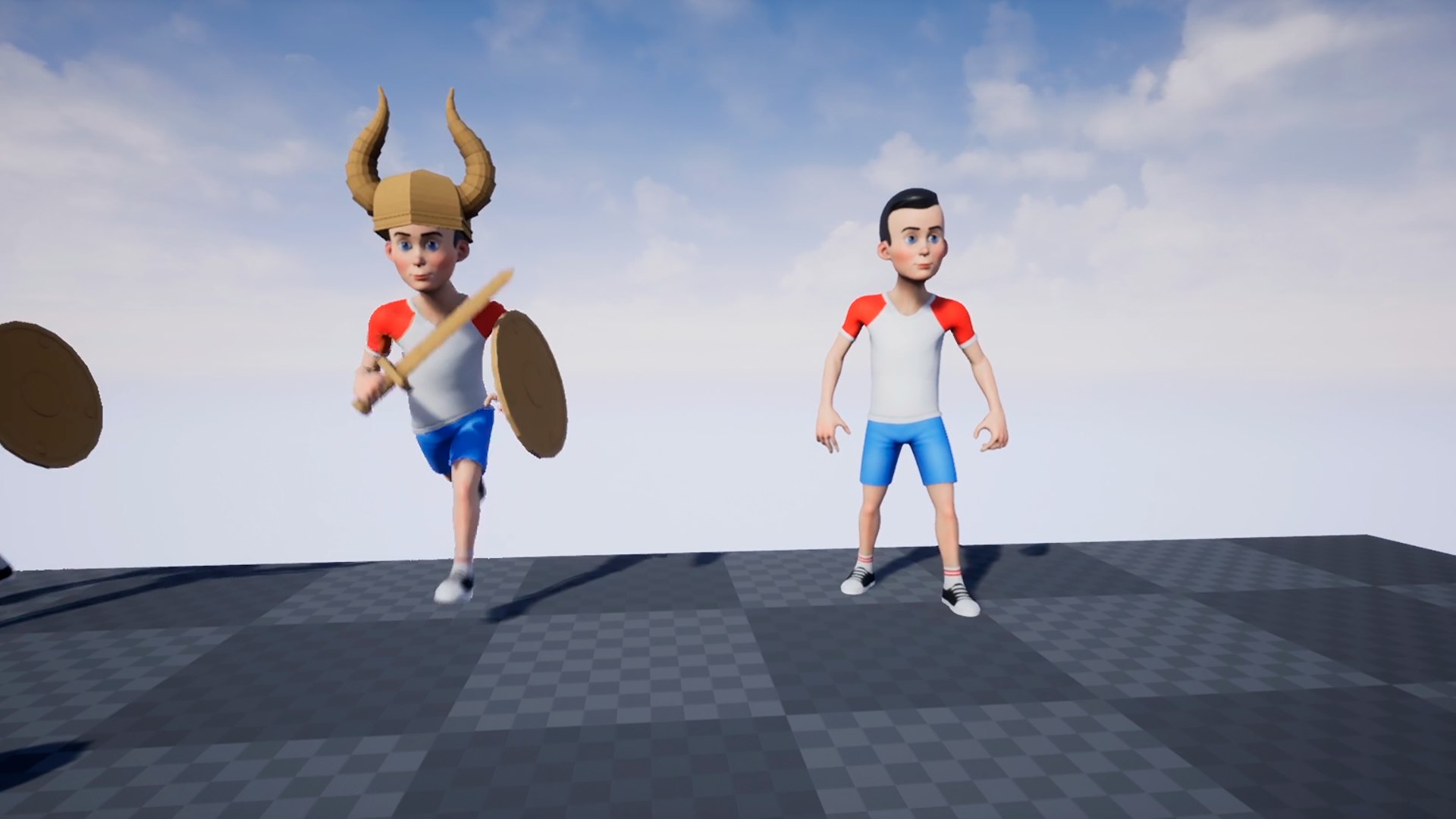 3D stylized character cardboard weapons - TurboSquid 1699189