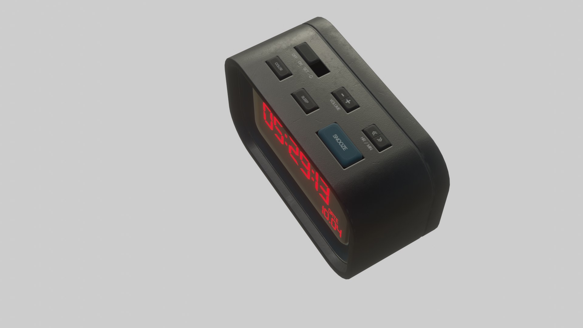 Usb clock radio 3D model - TurboSquid 2020425