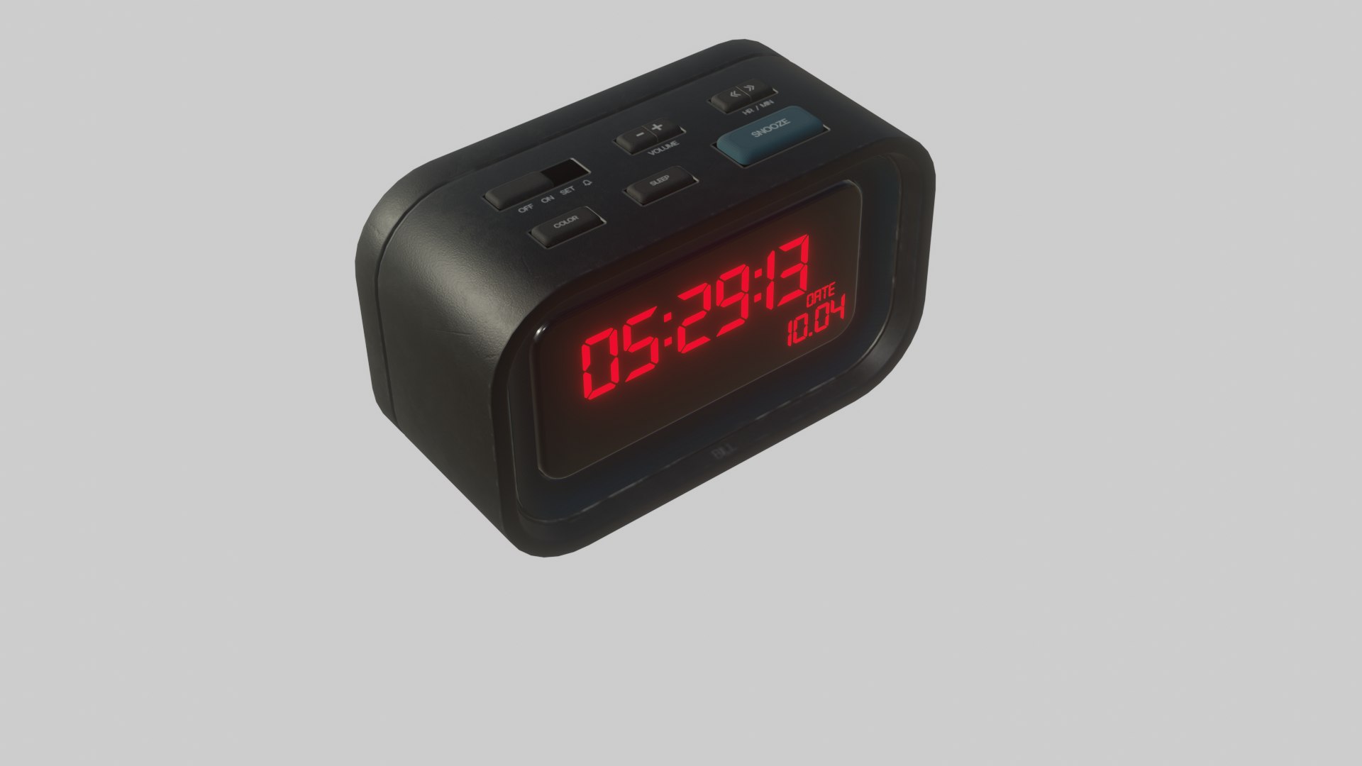 Usb clock radio 3D model - TurboSquid 2020425