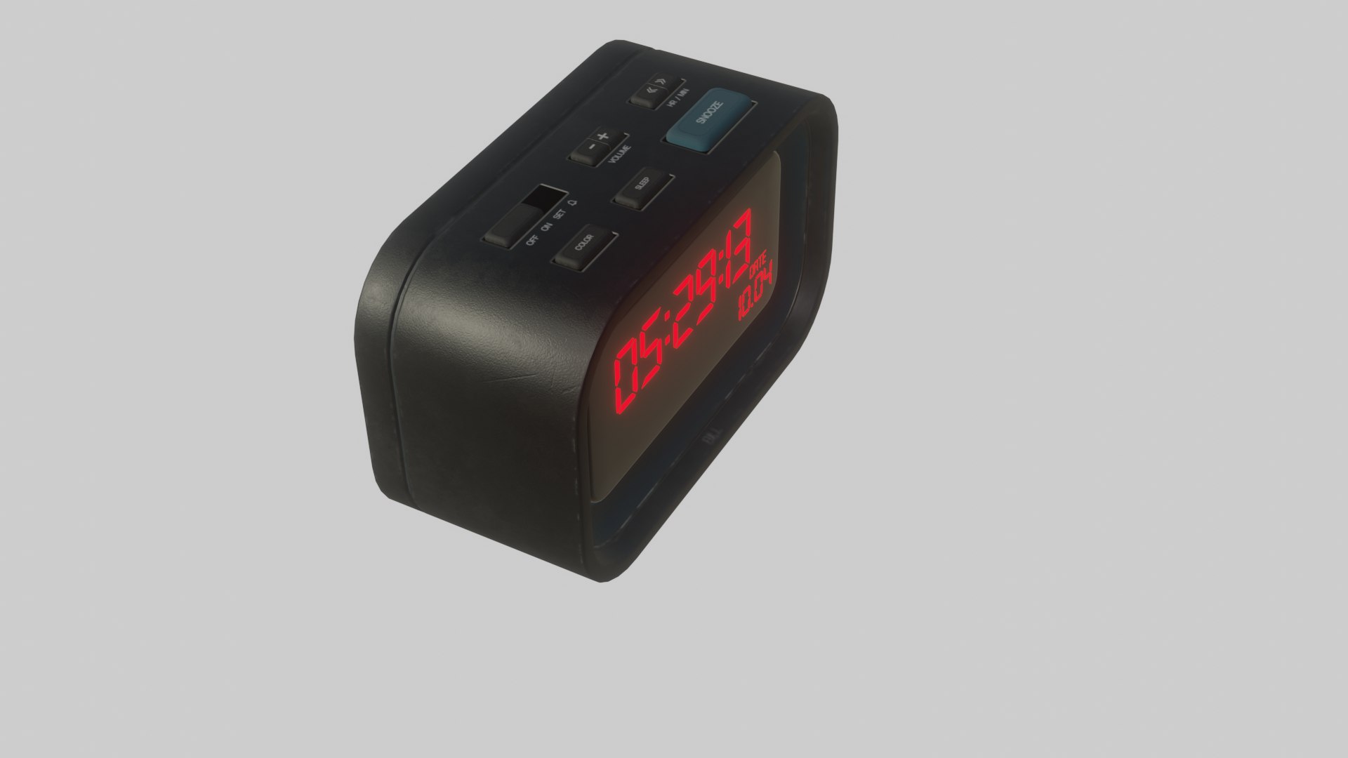 Usb clock radio 3D model - TurboSquid 2020425