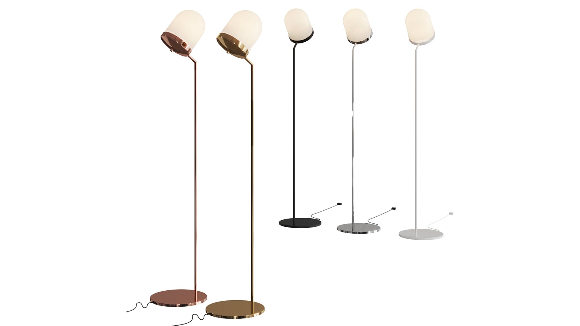 3D Model Lula Floor Lamp By Penta - TurboSquid 2113041