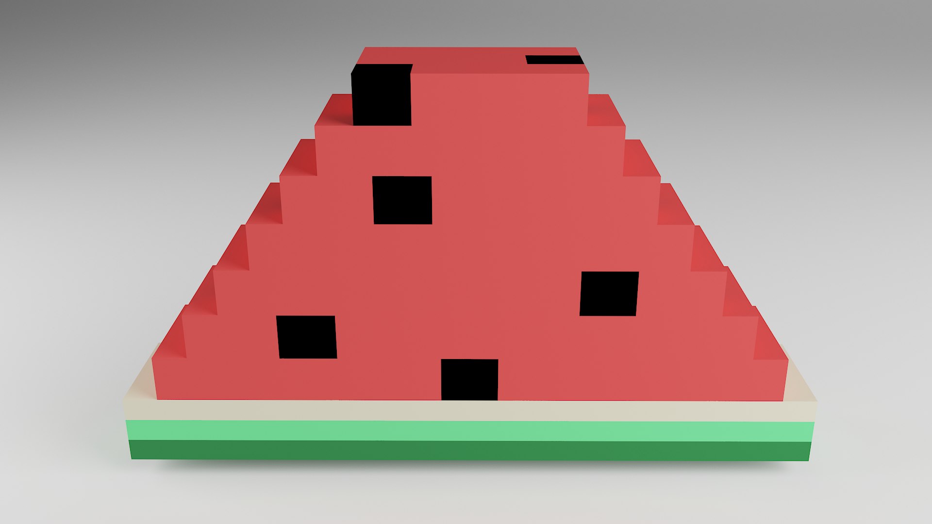 LOW POLY WATERMELON 3D Model - TurboSquid 1981088