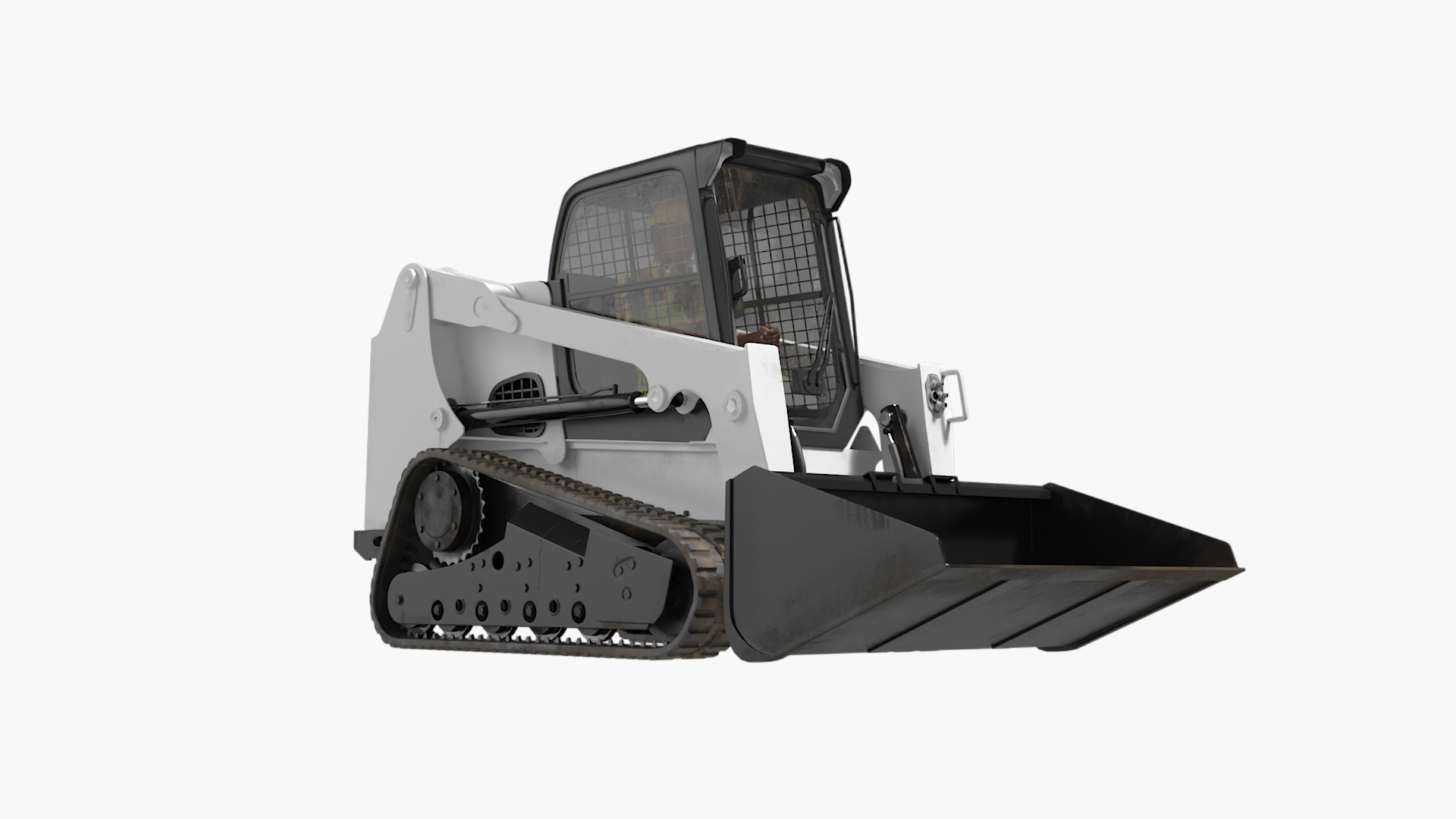 Skid Steer Loader With Operator Rigged For Maya 3D Model - TurboSquid ...
