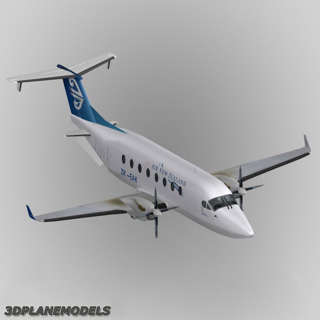 3d Beechcraft 1900d New Zealand