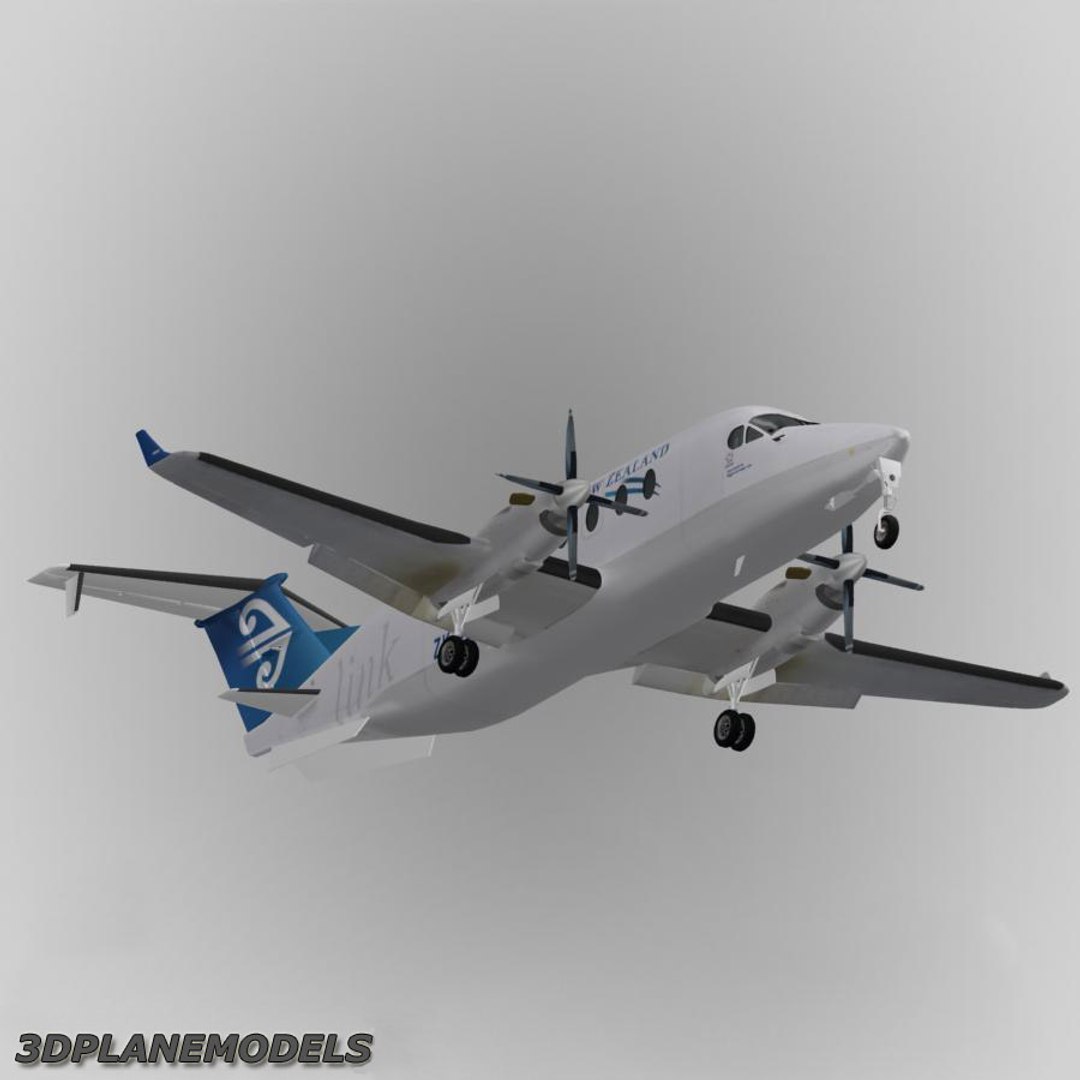 3d Beechcraft 1900d New Zealand
