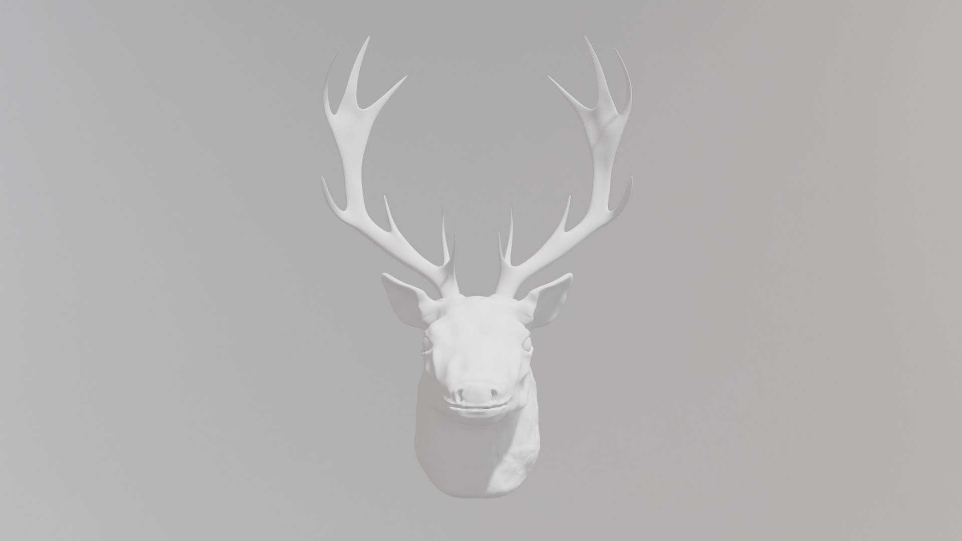 Alpha Deer Head 3D 3D Model - TurboSquid 2513110