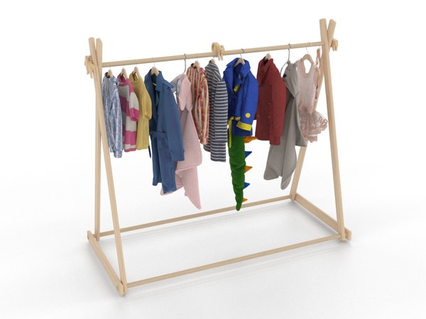 3D children s clothes line - TurboSquid 1455816