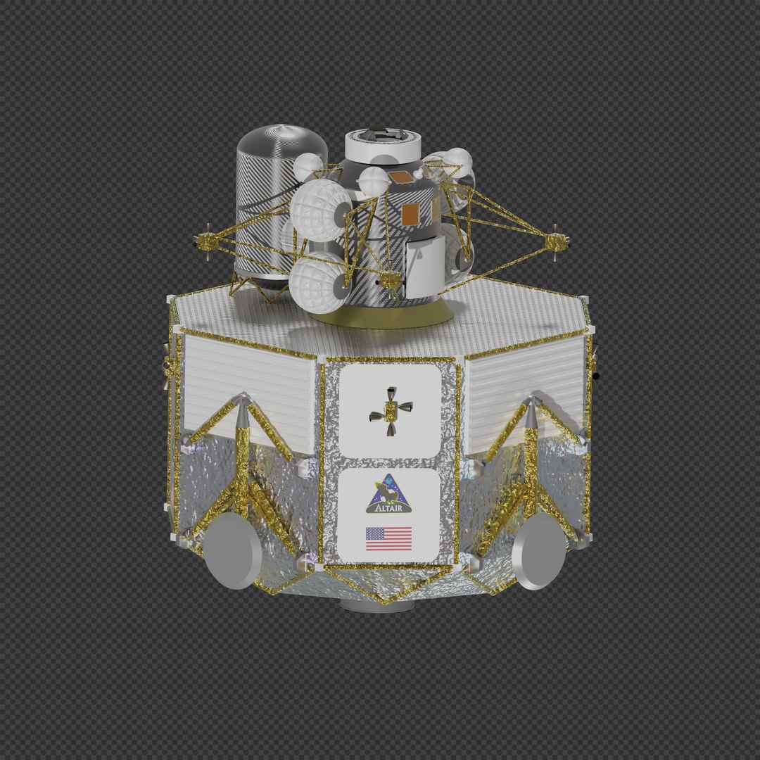 NASA Altair lunar lander 3D - TurboSquid 2093111