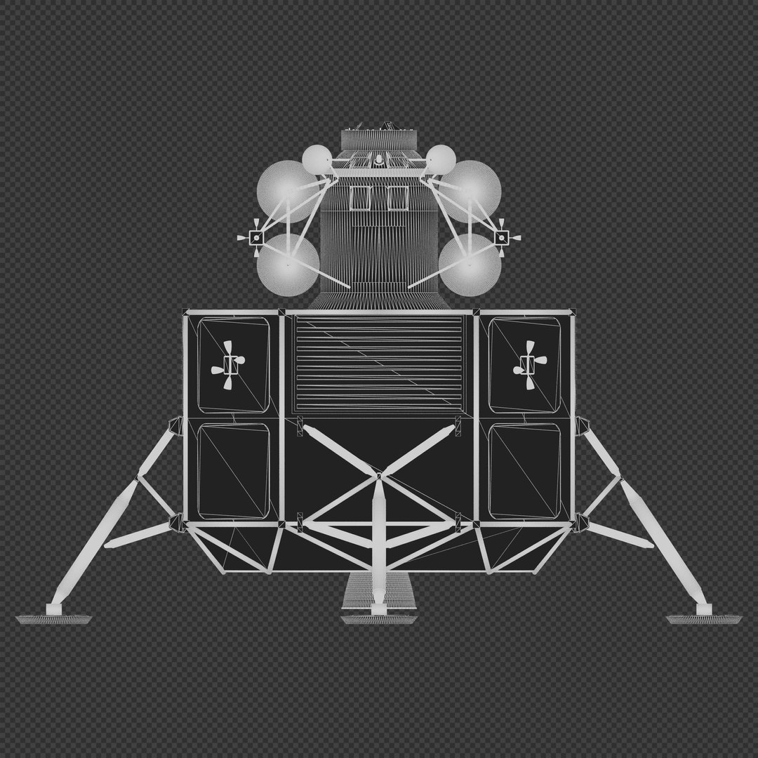 NASA Altair lunar lander 3D - TurboSquid 2093111