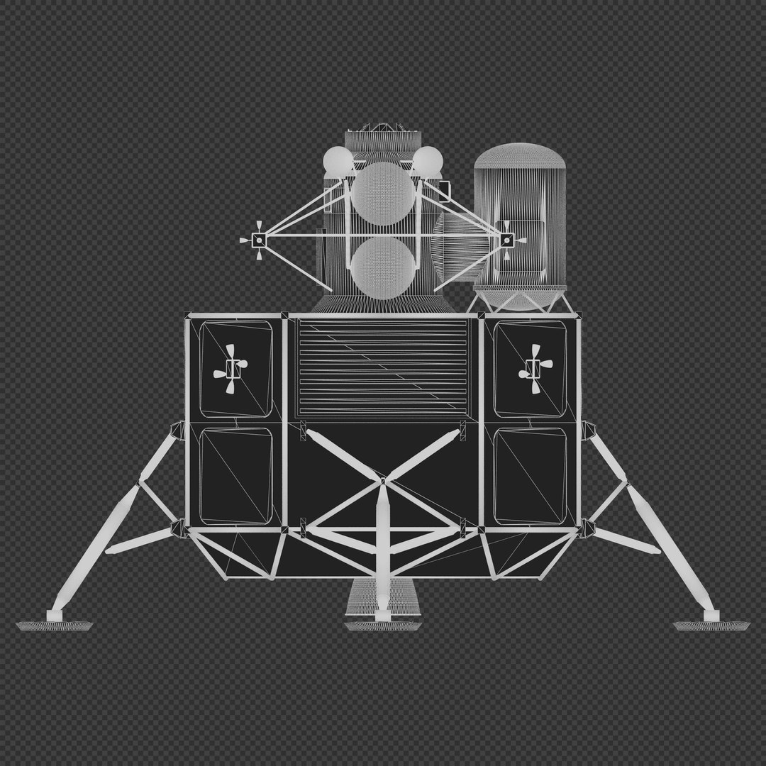 NASA Altair lunar lander 3D - TurboSquid 2093111