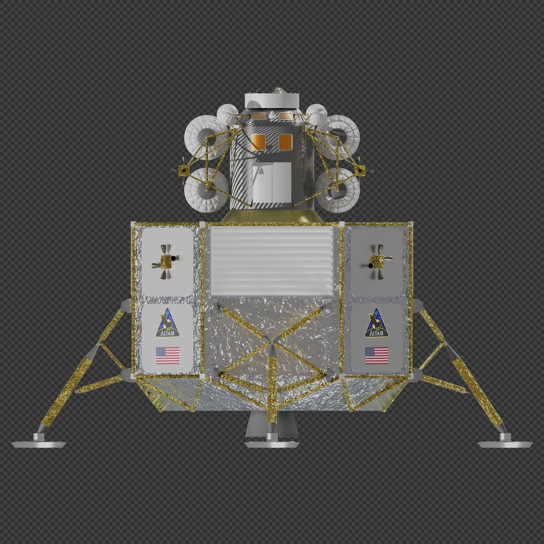 NASA Altair lunar lander 3D - TurboSquid 2093111