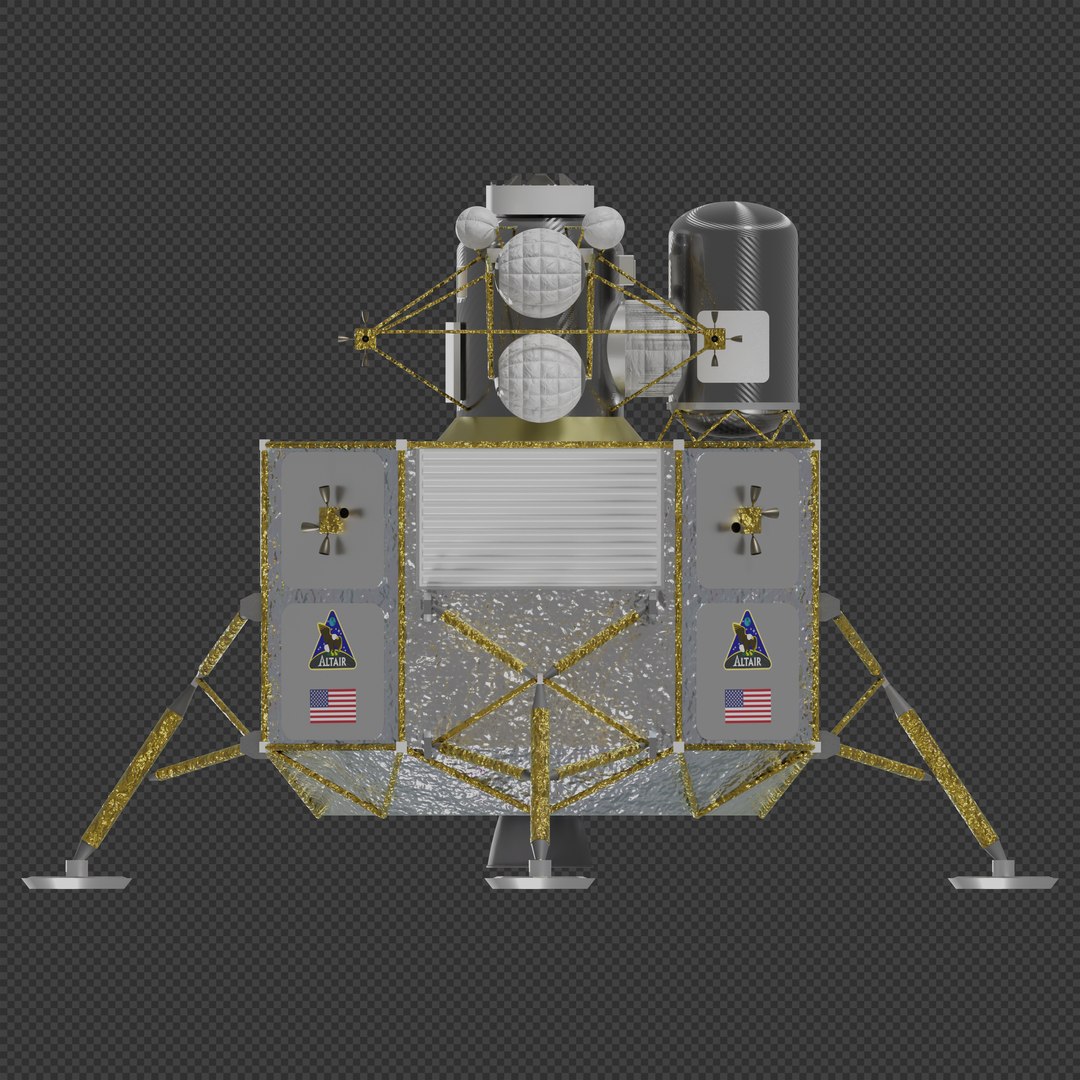 NASA Altair lunar lander 3D - TurboSquid 2093111