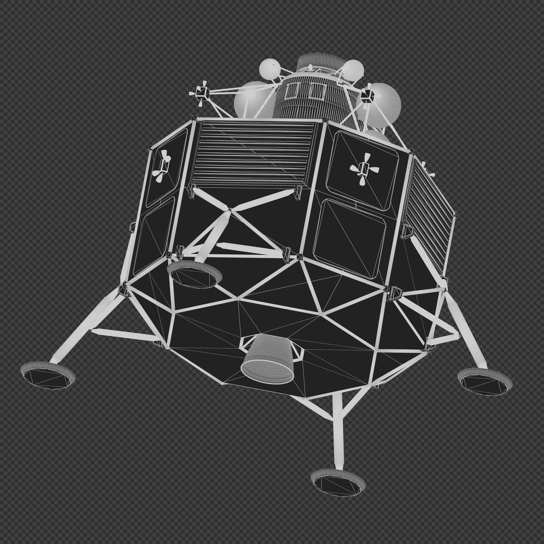 NASA Altair lunar lander 3D - TurboSquid 2093111