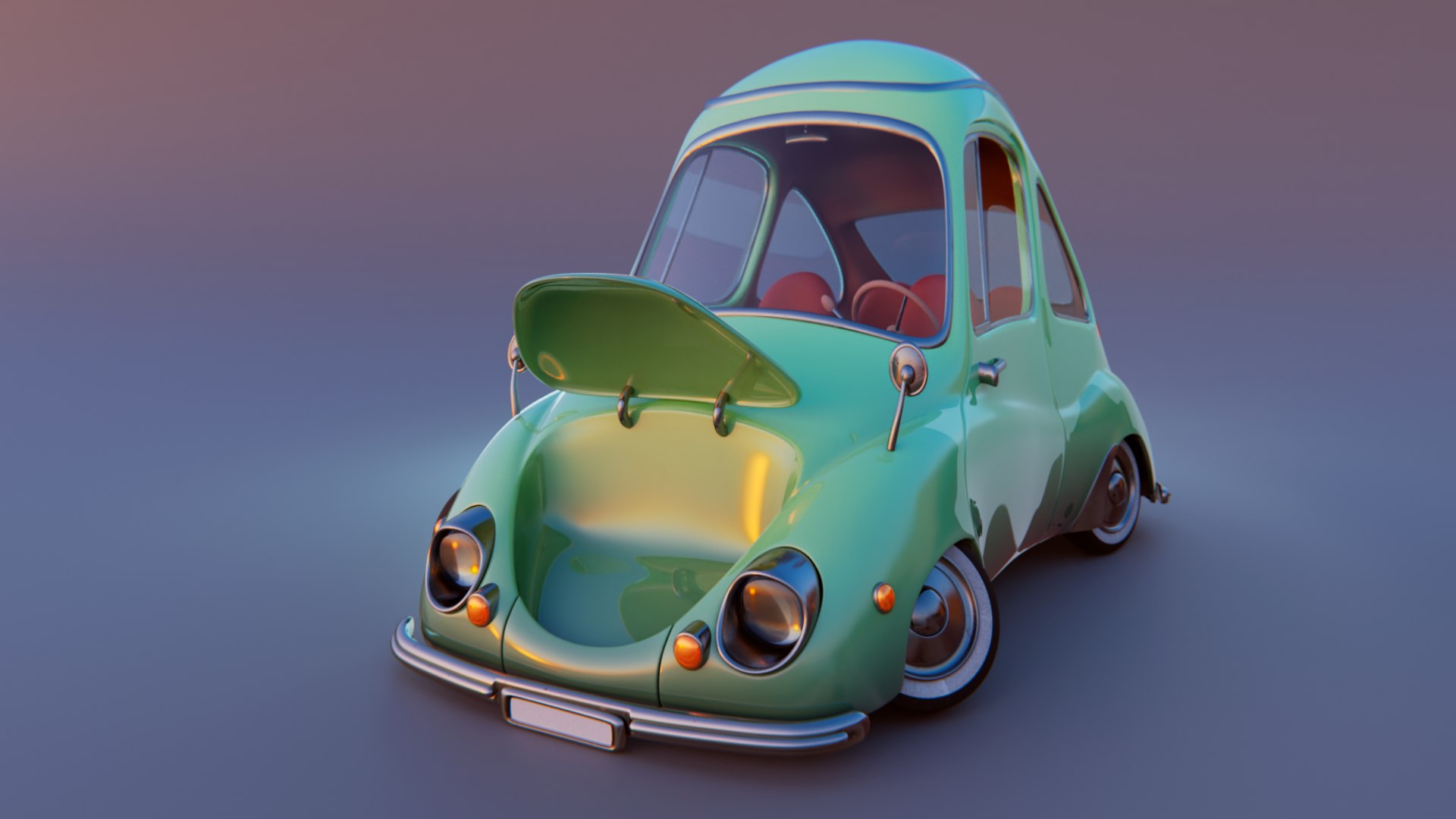Subaru 360 1958 3D Model - TurboSquid 1591649