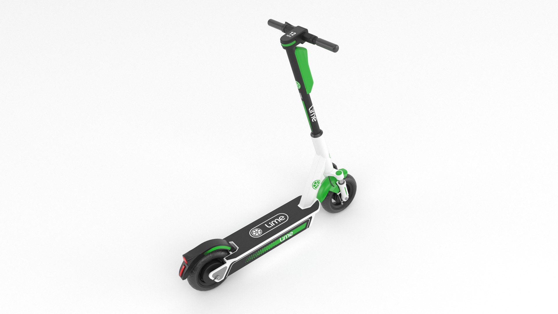 3D Model Lime Scooter 3D Model - TurboSquid 1956860
