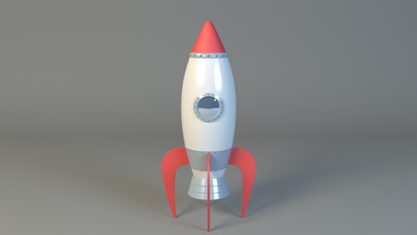 Toy Rocket 3D Models for Download | TurboSquid