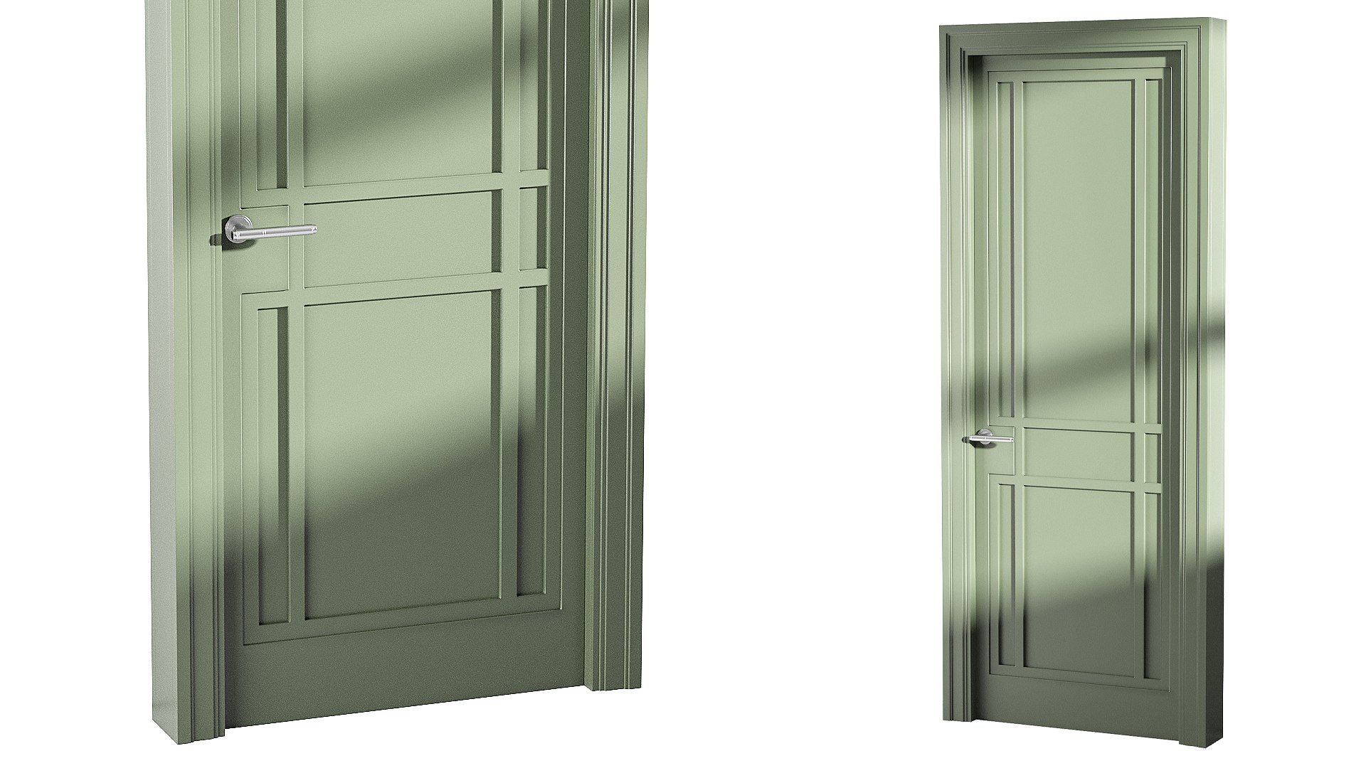 Modern Entrance Door 50 3D Model - TurboSquid 2295811