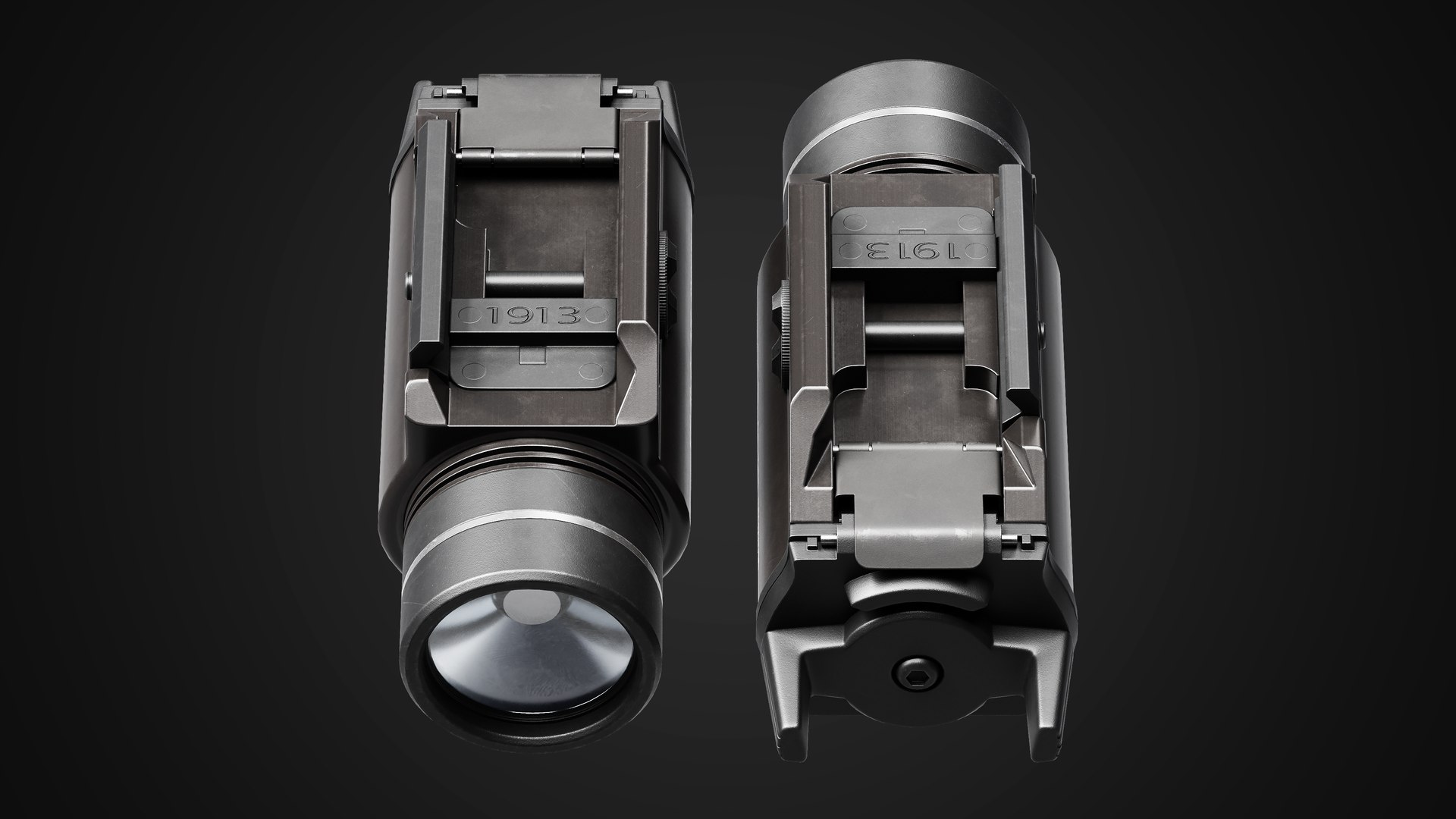 Streamlight TLR-1 HL Flashlight Weapon Attachment Model - TurboSquid 2059697