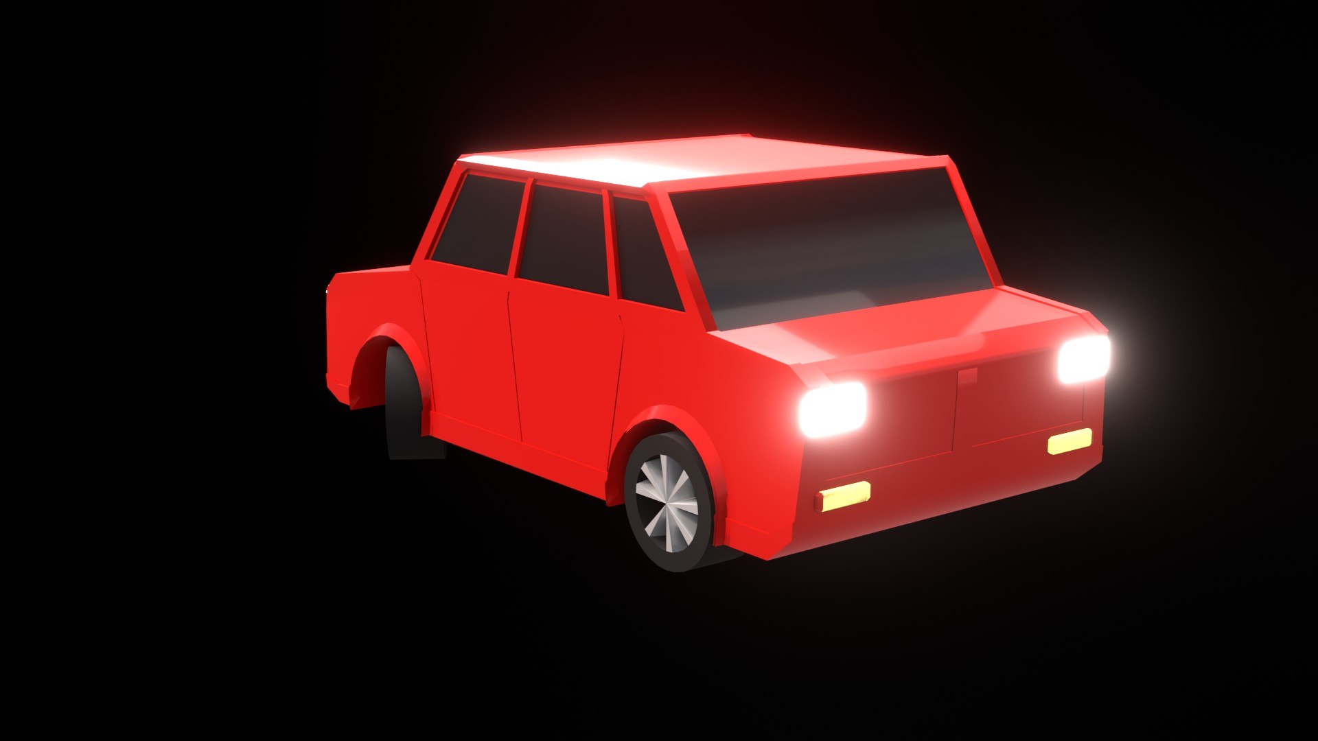 High-Quality Low Poly Vehicle 3D Model For Games And Animations 3D ...