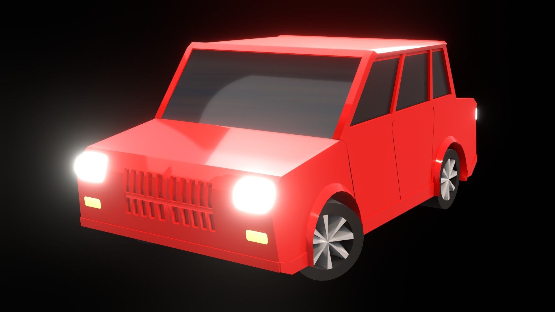 High-Quality Low Poly Vehicle 3D Model For Games And Animations 3D ...