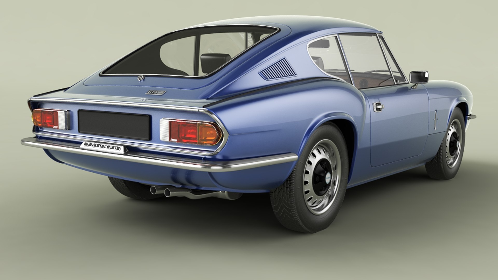 3D Triumph GT6 Mk3 - TurboSquid 1812028