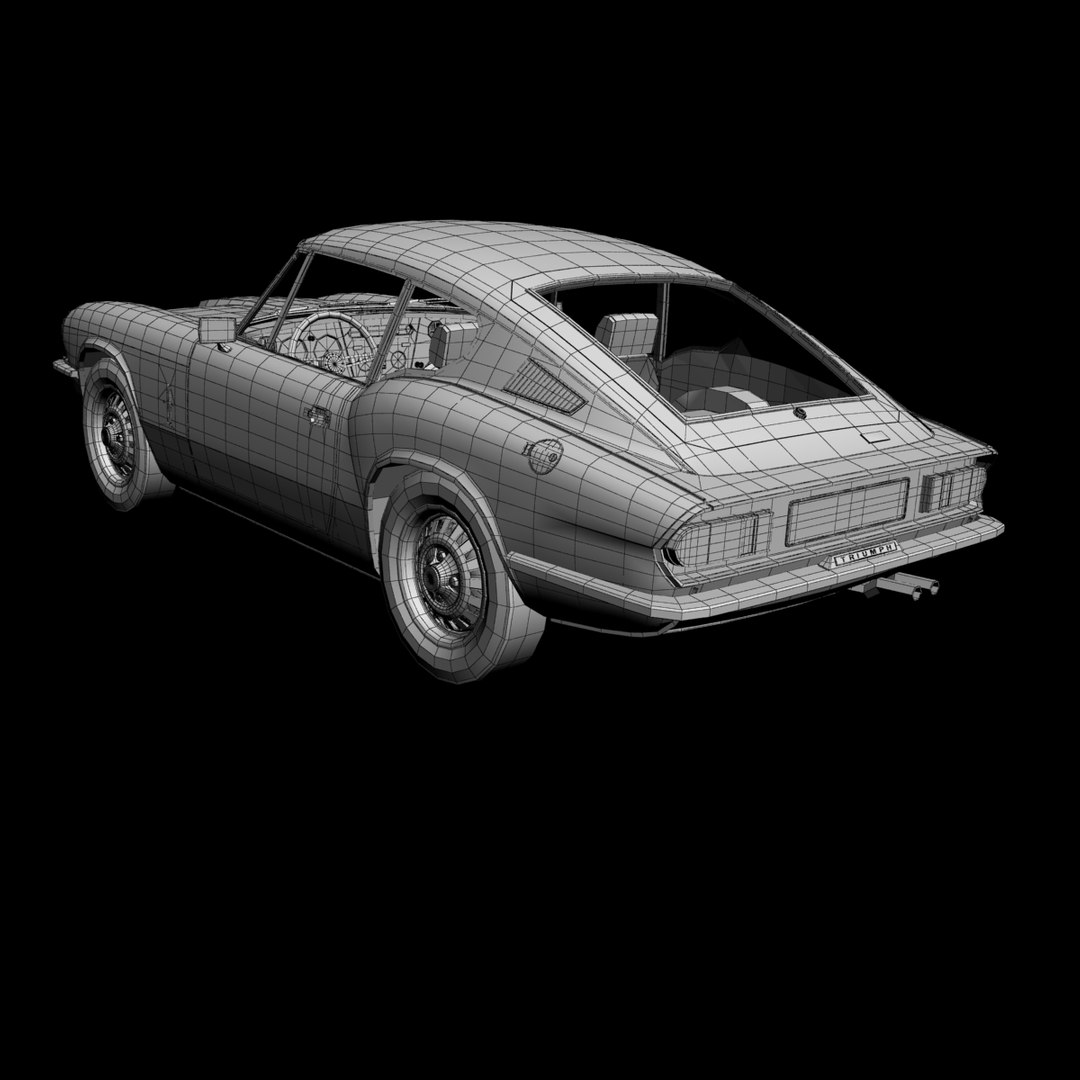 3D Triumph GT6 Mk3 - TurboSquid 1812028