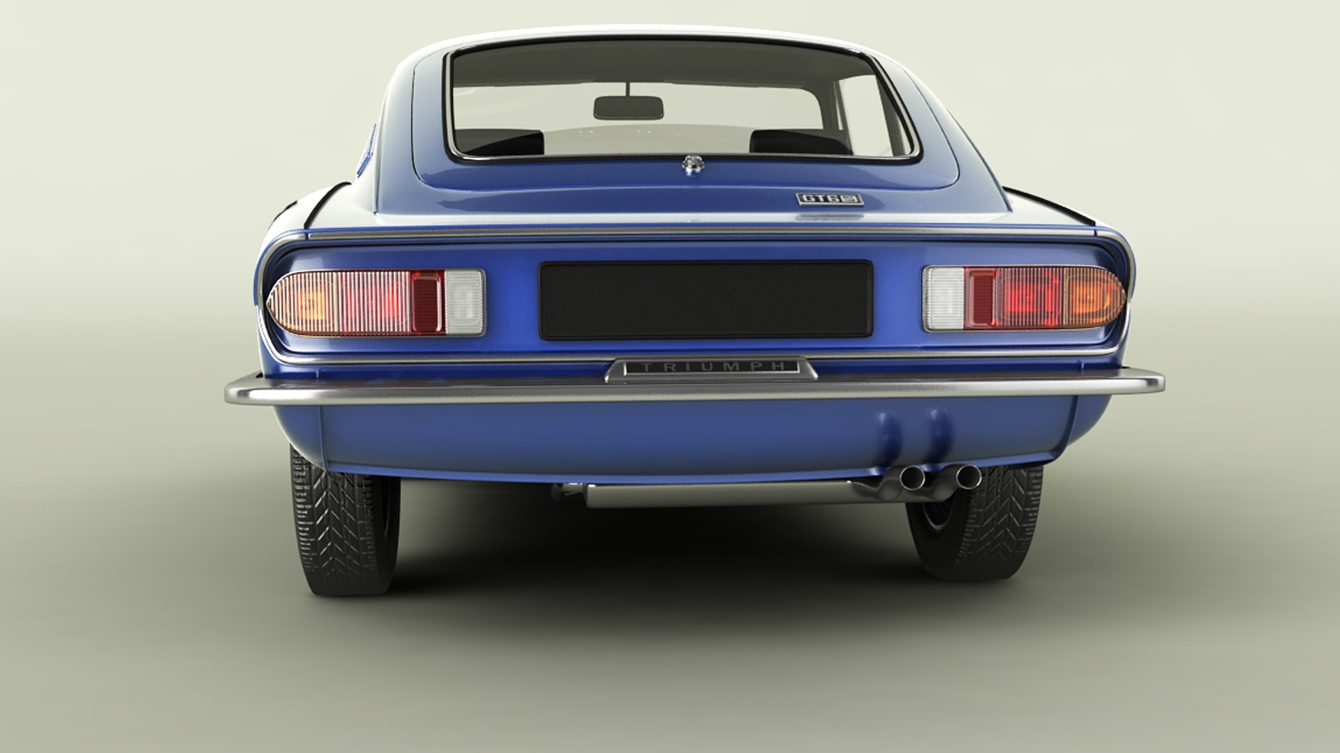 3D Triumph GT6 Mk3 - TurboSquid 1812028