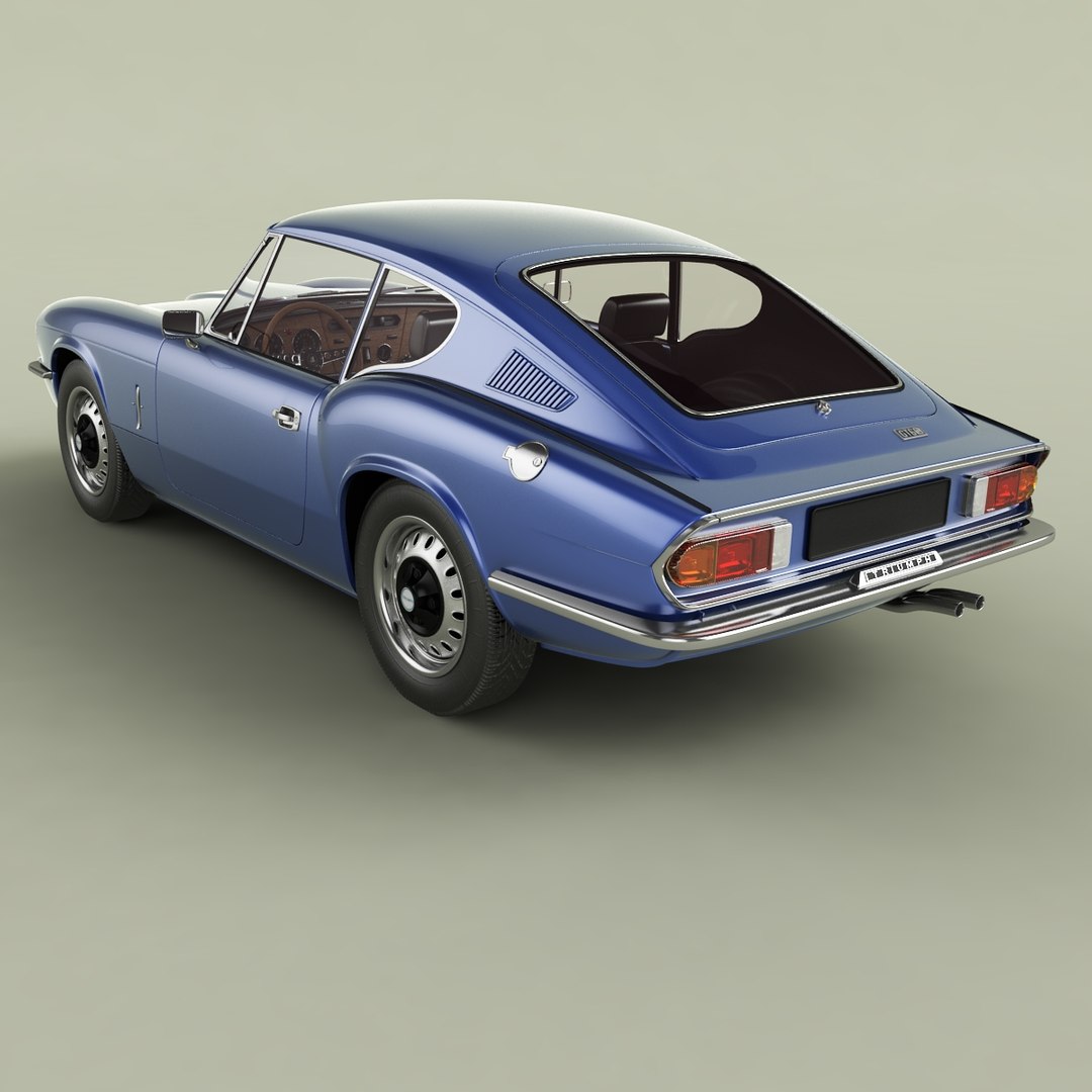 3D Triumph GT6 Mk3 - TurboSquid 1812028