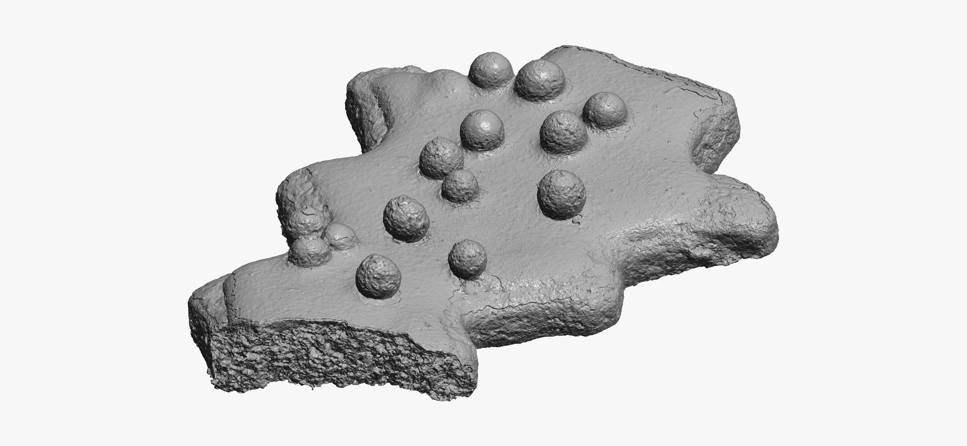 Christmas Tree Gingerbread Cookie 02 Bitten RAW Scan Model - TurboSquid ...