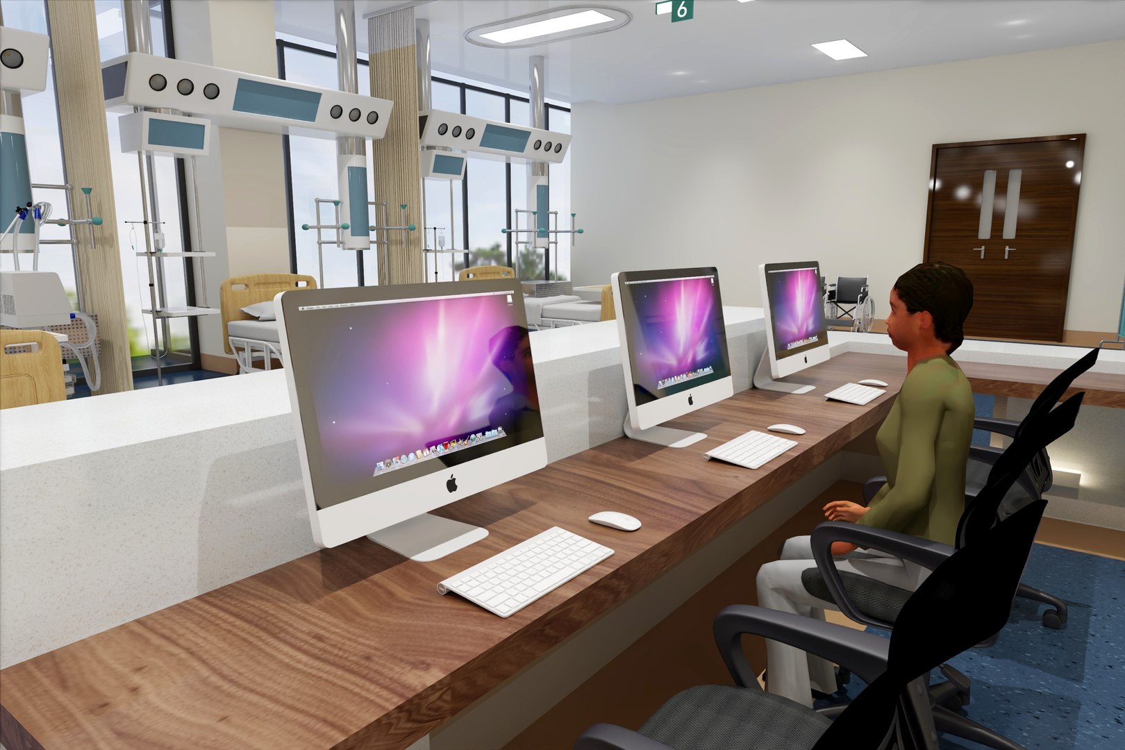Hospital Clinic Dentistry Model 3D Model - TurboSquid 2279784