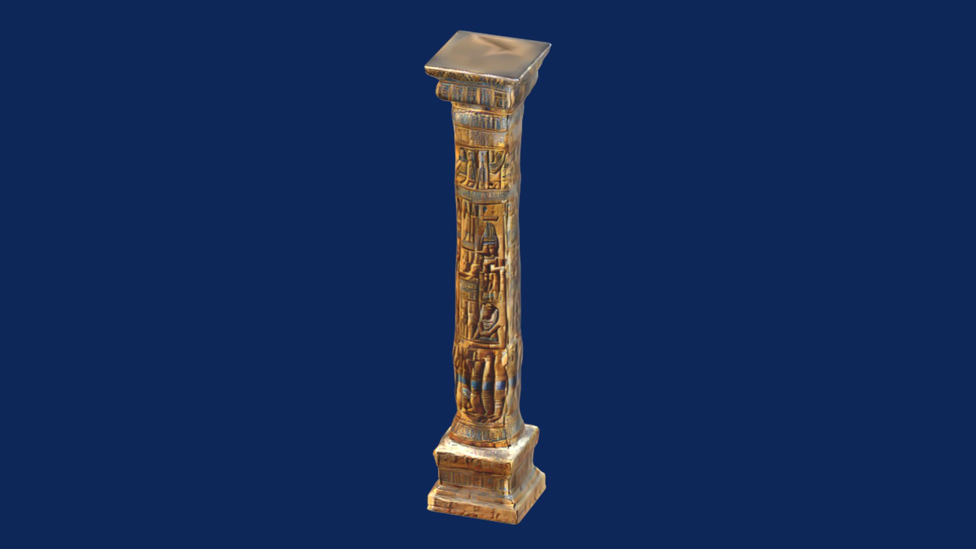 3D Egyptian Column Egypt - TurboSquid 2151013